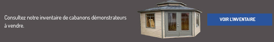 Cabanons, gazébos et meubles de jardin | Cabanon Mercier